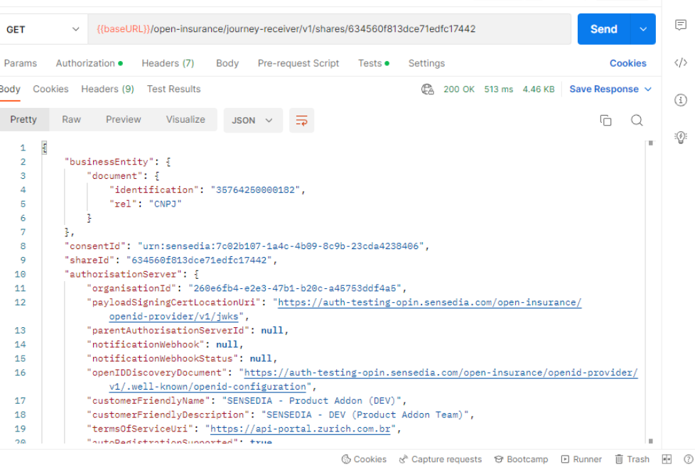 Journey Receiver - Documentação | Sensedia Developers